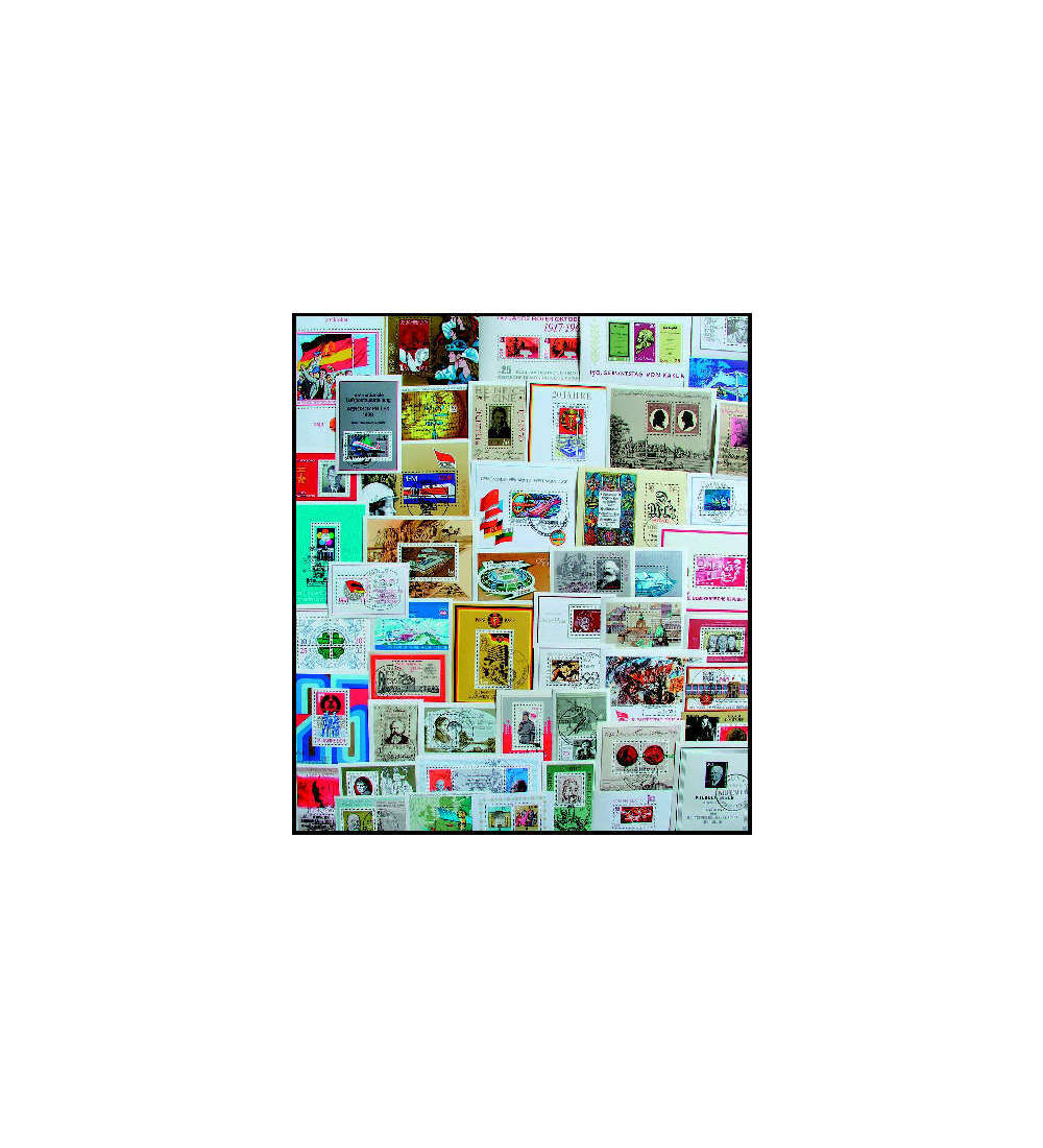 DDR - BLOCKS - 30 VERSCHIEDENE Briefmarke - Goldhahn - 173050